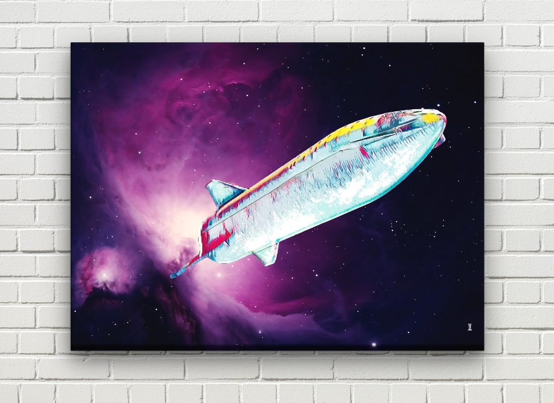Spaced Out - Inspirational Entrepreneur Art - Motivational painted ...